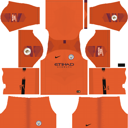 Manchester City 2019/20 Kit – Dream League Soccer 2020